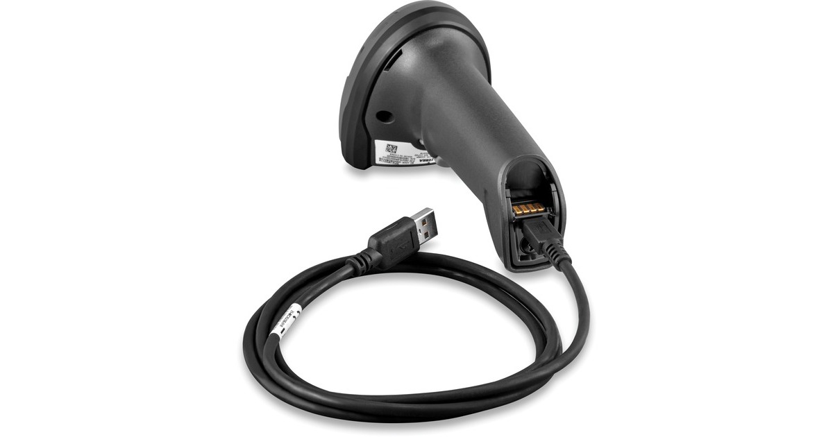 Zebra DS2278, Barcode-Scanner schwarz, inkl. USB-Kabel, Lade ...