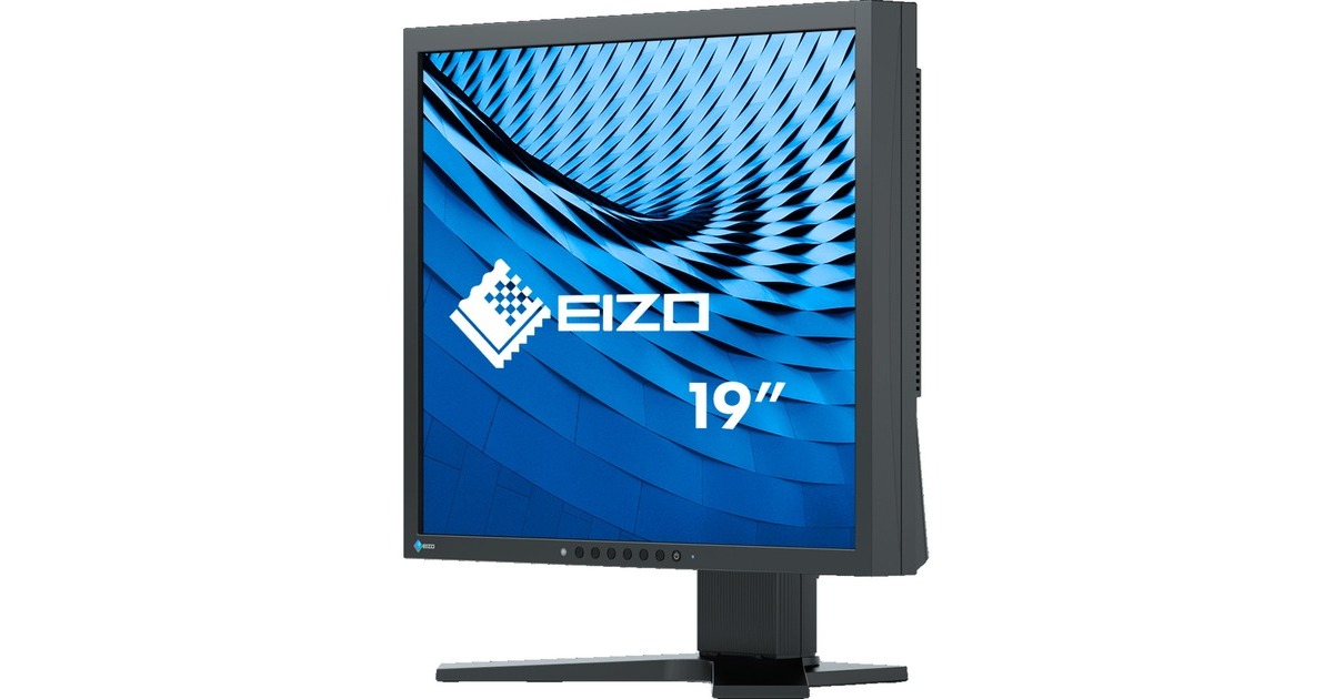 EIZO FlexScan S1934, LED-Monitor 48 cm (19 Zoll), schwarz, SXGA, IPS ...