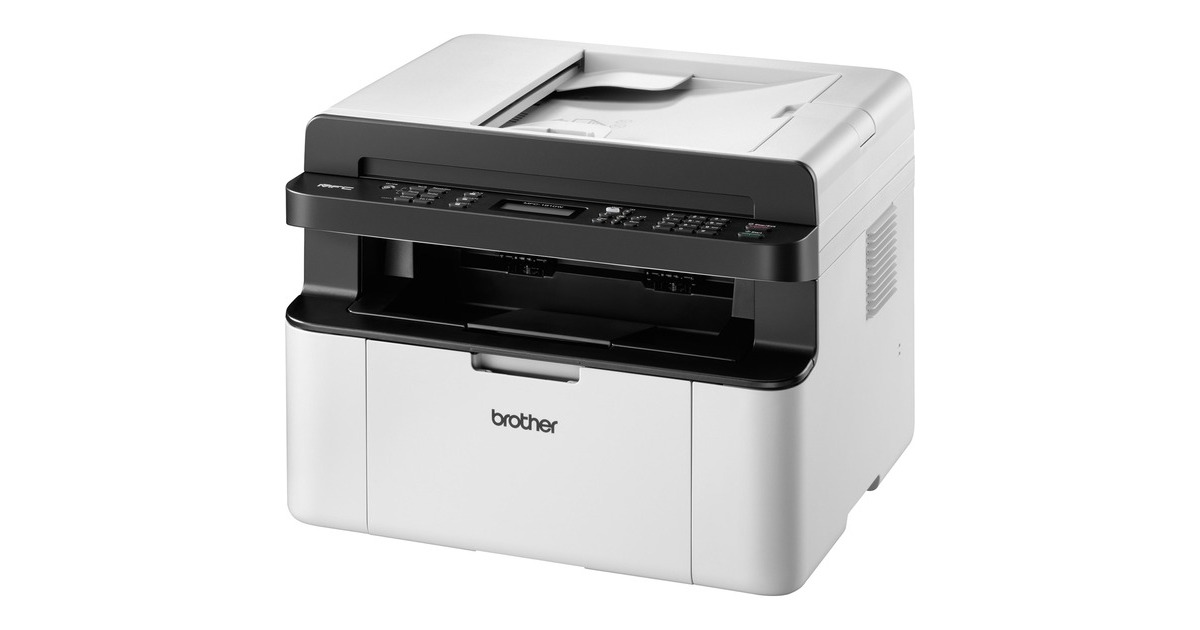 Brother MFC-1910W, Multifunktionsdrucker weiß/schwarz, USB/WLAN, Scan ...