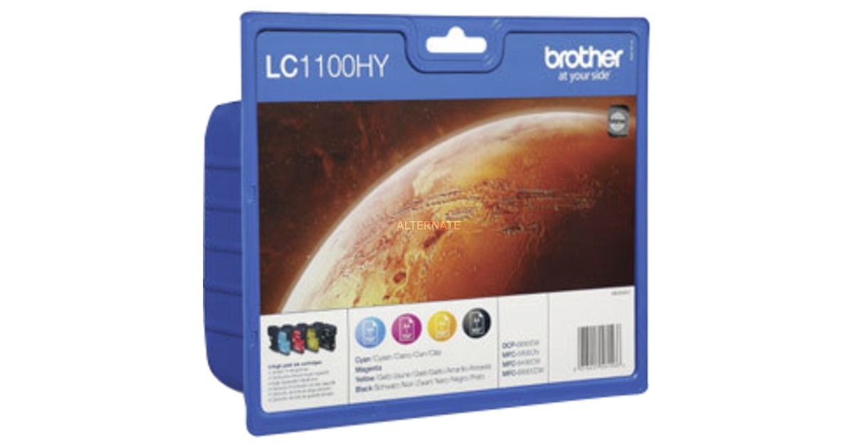 Brother Tinte Komplettset LC1100HY