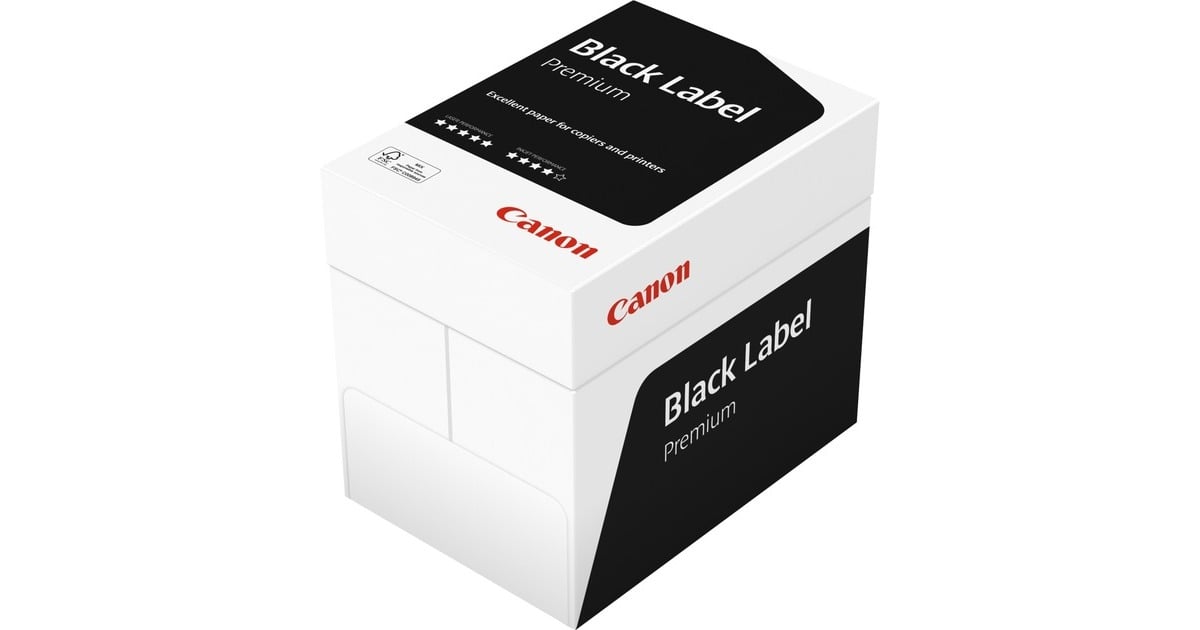 Canon Black Label Premium (9808A016), Papier Din A4 (500 Blatt), 80 g ...