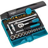 Hazet Steckschlüssel Satz 854 1/4", Werkzeug-Set im ergonomischen SmartCase