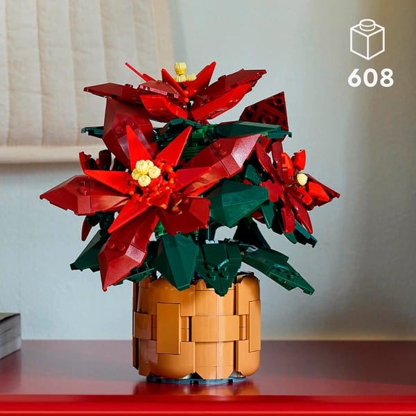 LEGO 10370 Icons Weihnachtsstern, Konstruktionsspielzeug