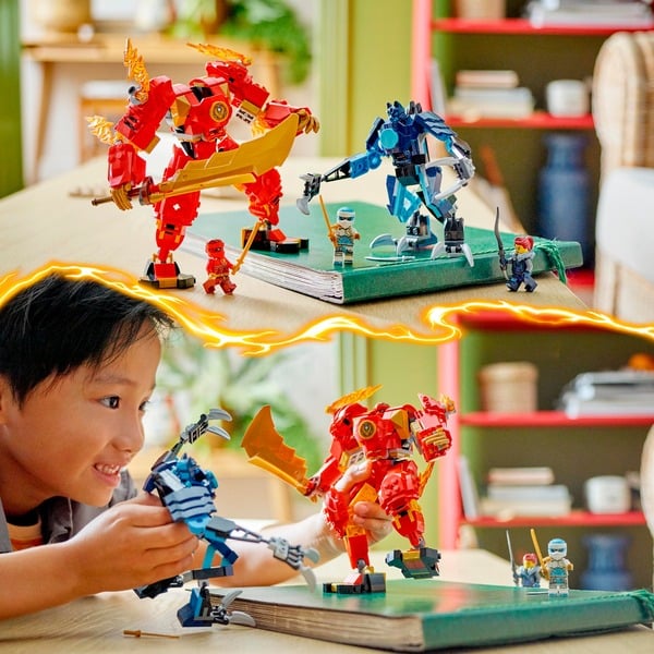 LEGO 71808 Ninjago Kais Feuermech, Konstruktionsspielzeug