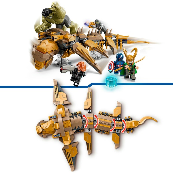 LEGO 76290 Marvel Super Heroes Avengers vs. Leviathan ...