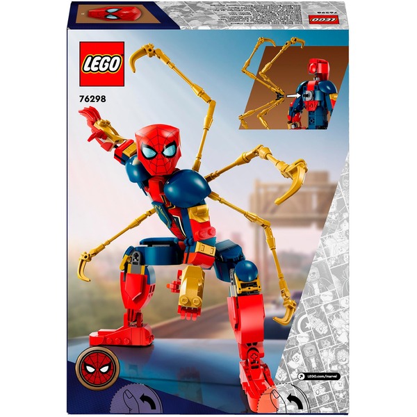 LEGO 76298 Marvel Iron Spider-Man Baufigur, Konstruktionsspielzeug