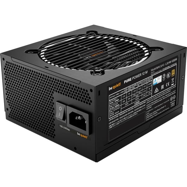 be quiet! Pure Power 12M 1200W, PC-Netzteil schwarz, 1x 12-Pin High ...