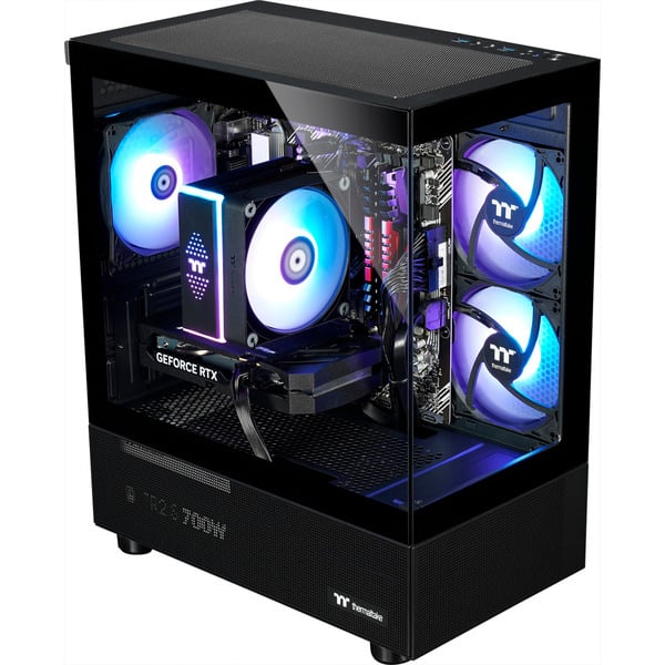 Thermaltake FTW A-Line 5060, Gaming-PC schwarz/transparent, Windows 11 Home