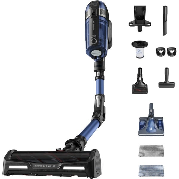 Rowenta X-Force Flex 12.60 Aqua RH98C0WO , Stielstaubsauger blau ...