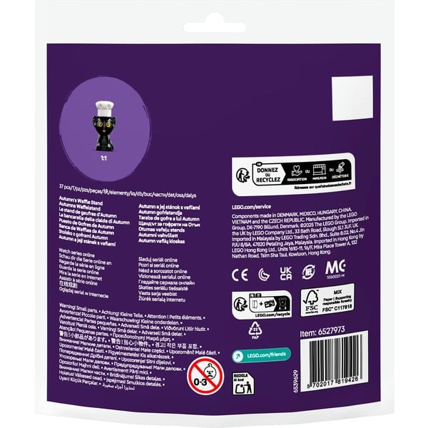 LEGO 30696 Friends Autumns Waffelstand, Konstruktionsspielzeug
