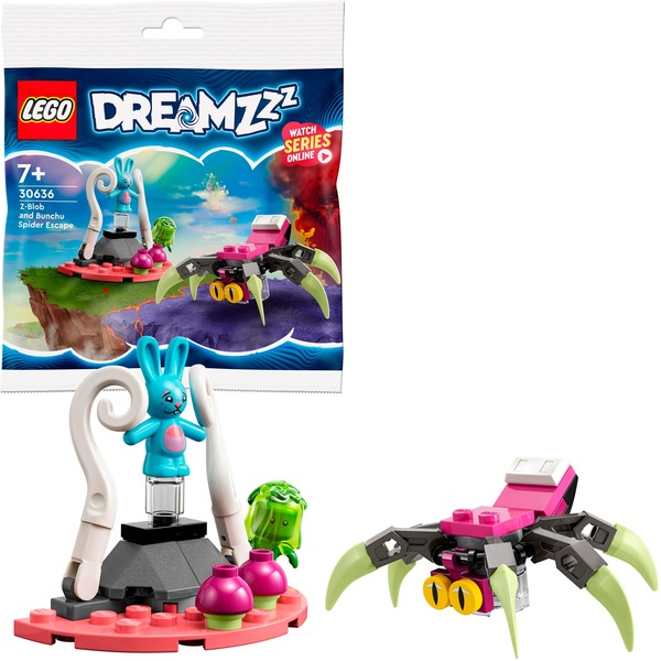 LEGO 30636 DREAMZzz Z-Blobs und Bunchus Flucht vor der Spinne ...