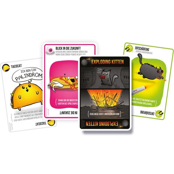 Asmodee Exploding Kittens, Kartenspiel