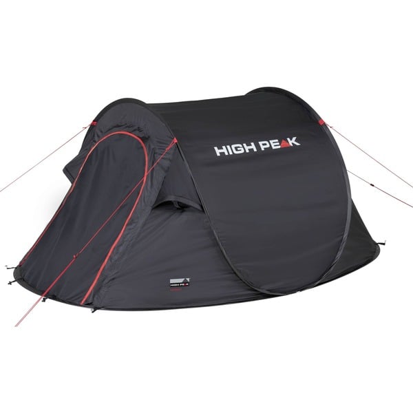 High Peak Wurfzelt Vision 3 schwarz, freistehend Outlet