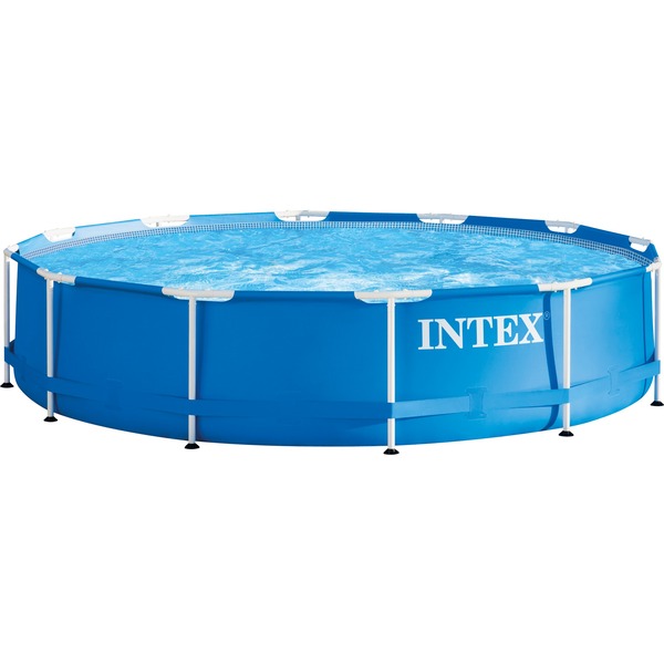 Intex Frame Pool Set Rondo GS, Ø 305x76 cm, Schwimmbad blau ...