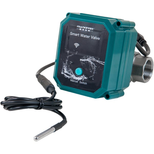 Shelly FrankEver smartes Wasserventil DN15, 1/2", Regulierventil grün ...