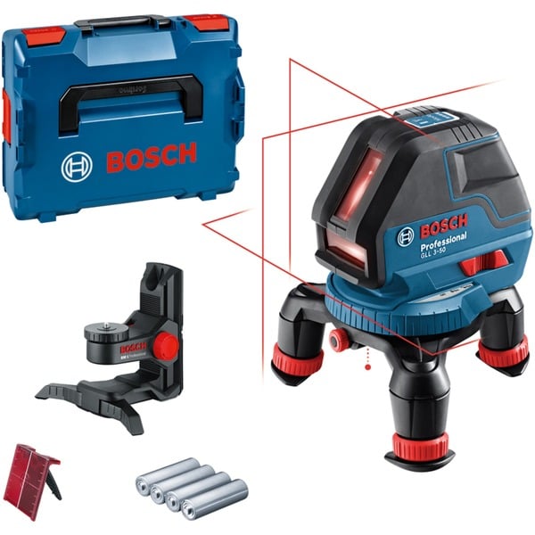 Bosch Professional Linienlaser GLL 3-50 Professional, Kreuzlinienlaser ...