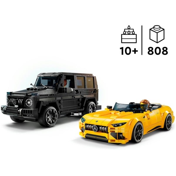 LEGO 76924 Speed Champions Mercedes-AMG G 63 & Mercedes-AMG SL 63 ...