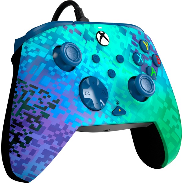 PDP Rematch Advanced Wired Controller - Glitch Green, Gamepad grün/lila ... PDP Rematch Advanced Wired Controller - Glitch Green, Gamepad grün/lila ...