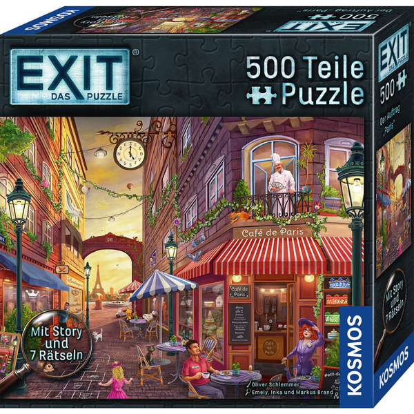 Kosmos EXIT - Das Puzzle: Der Auftrag "Paris" 500 Teile