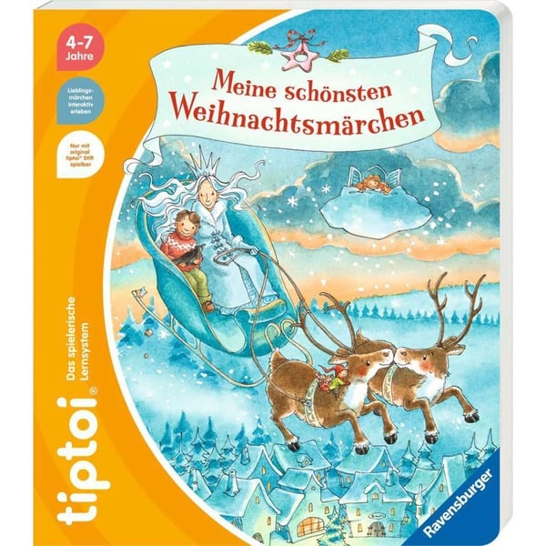 Ravensburger tiptoi Meine schönsten Weihnachtsmärchen, Lernbuch
