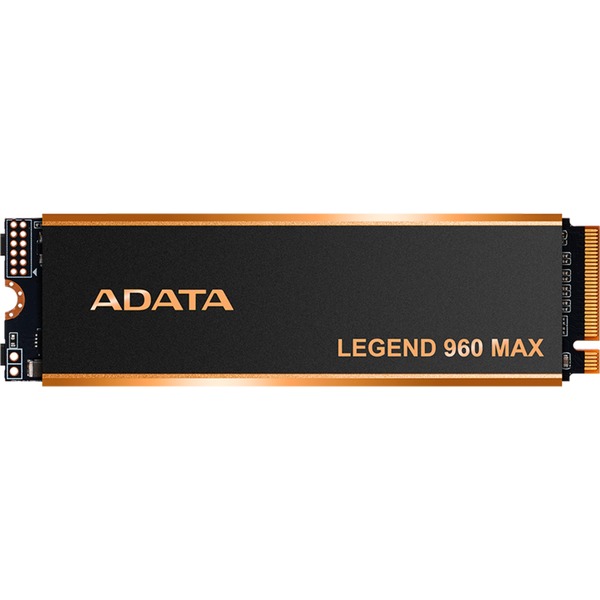 ADATA LEGEND 960 MAX 2 TB, SSD dunkelgrau/gold, PCIe 4.0 x4, NVMe 1.4 ...