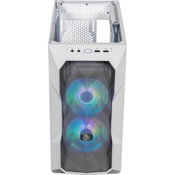 Cooler Master MasterBox TD300 Mesh, Tower-Gehäuse weiß, Tempered Glass