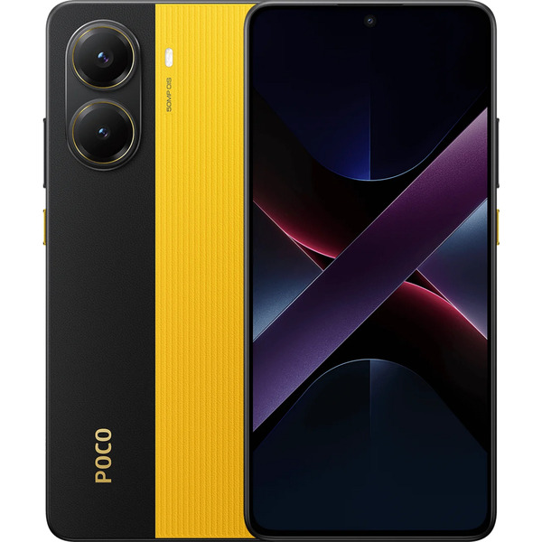 Xiaomi POCO X7 Pro 512GB, Handy Yellow, HyperOS, 12 GB