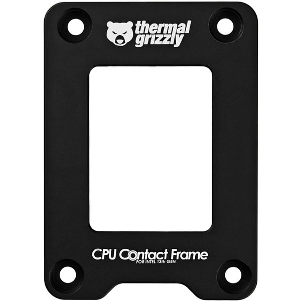 Thermal Grizzly CPU Contact Frame 13th/14th Gen CPU, Halterung schwarz ...