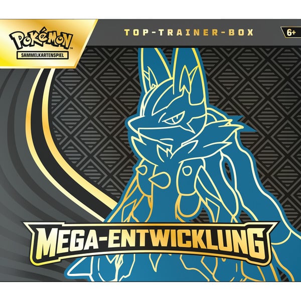 Pokémon Pokémon-TCG: Mega-Entwicklung - Mega-Lucario Top Trainer Box, Sammelkarten