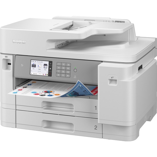 Brother MFC-J5955DW, Multifunktionsdrucker grau, USB, LAN, WLAN, Scan ...