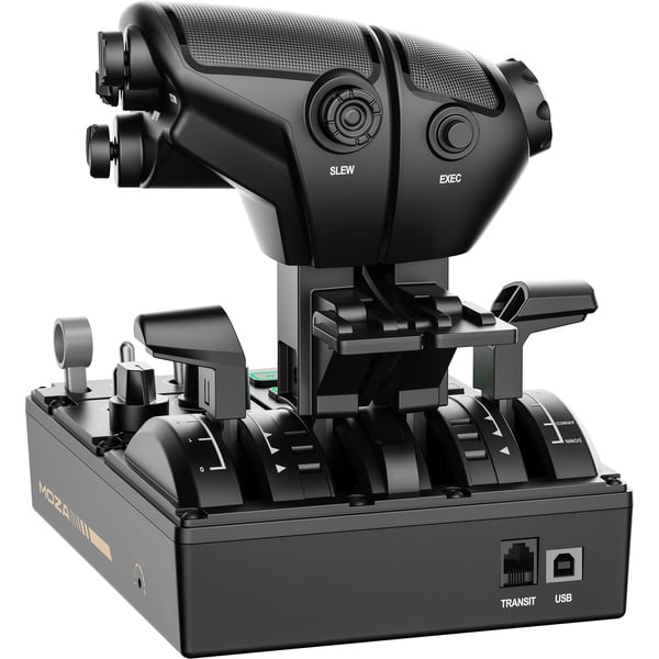MOZA MTQ Throttle Quadrant, Schubregler schwarz