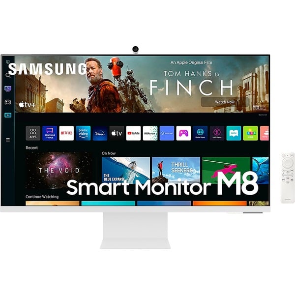 Samsung Smart Monitor M8 S32BM801UU, LED-Monitor 80 cm (32 Zoll), weiß ...