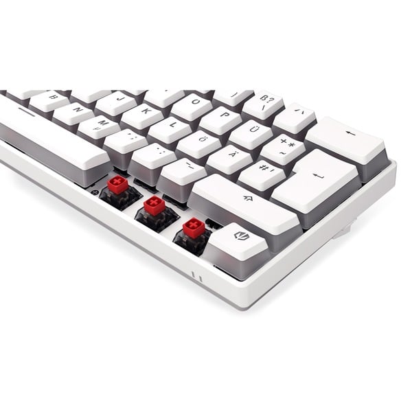 ENDORFY Thock Compact Wireless Pudding Onyx White, Gaming-Tastatur weiß ...