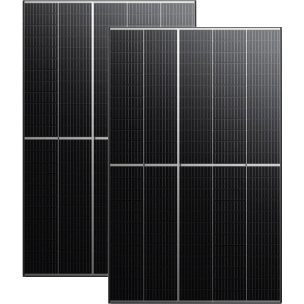 Priwatt priFlat Duo, Photovoltaik-Set 2x 365W, für Flachdach/Garten