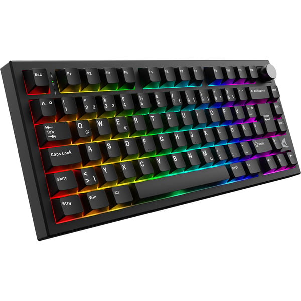 Sharkoon SKILLER SGK55W, Gaming-Tastatur schwarz, DE-Layout, Sharkoon ...