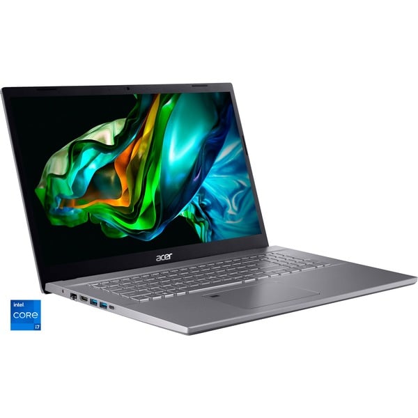 Acer Aspire 5 (A517-53G-73JQ), Notebook grau, Windows 11 Home 64-Bit ...