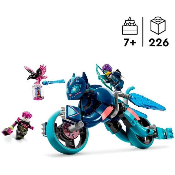 LEGO 71479 DREAMZzz Zoeys Katzenmotorrad, Konstruktionsspielzeug