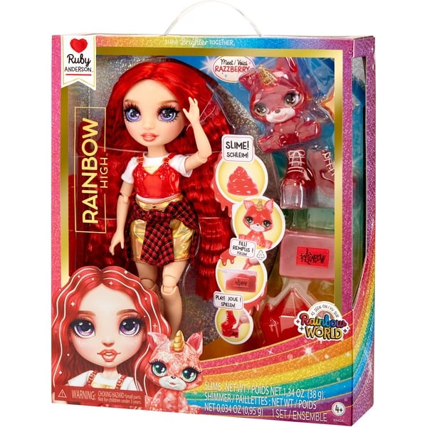 MGA Entertainment Classic Rainbow High Fashion Doll - Ruby, Puppe