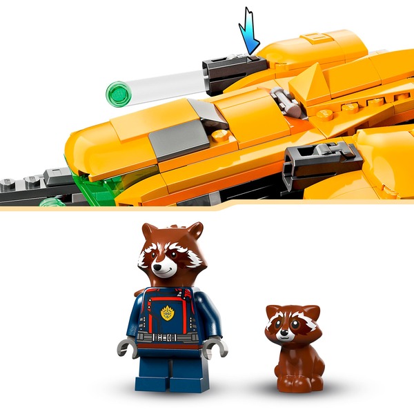 LEGO 76254 Marvel Baby Rockets Schiff, Konstruktionsspielzeug Outlet