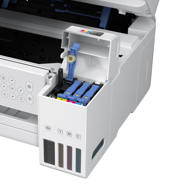 Epson EcoTank ET-2856, Multifunktionsdrucker weiß, Scan, Kopie, USB, WLAN