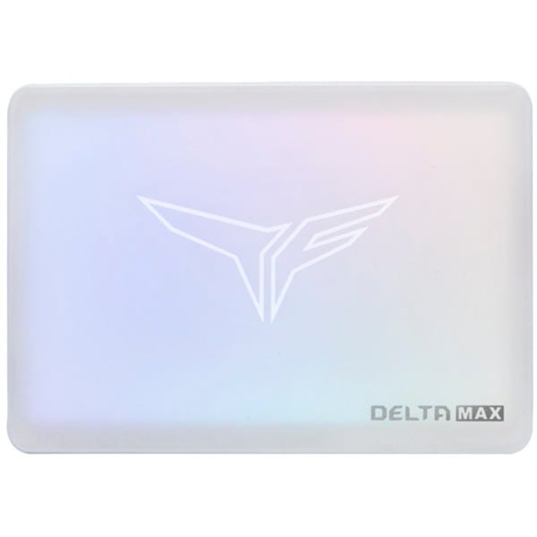 Team Group DELTA MAX LITE RGB 512 GB, SSD weiß, SATA 6 Gb/s, 2,5"