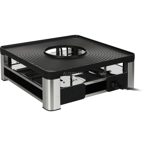WMF 3in1 Lumero Gourmet Station, Raclette edelstahl/schwarz, Tischgrill ...