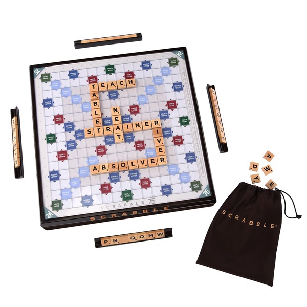 Mattel Games Scrabble 75th Anniversary, Brettspiel Outlet