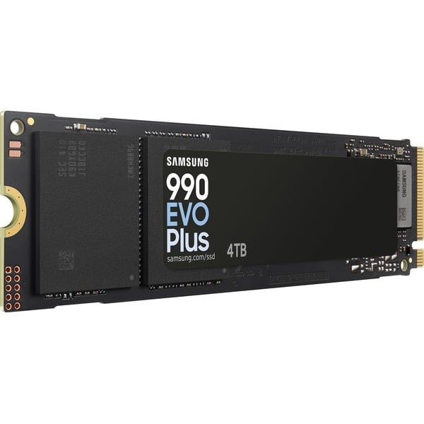 Samsung 990 EVO Plus 4 TB, SSD PCIe 4.0 x4 / 5.0 x2, NVMe 2, M.2 2280 ...