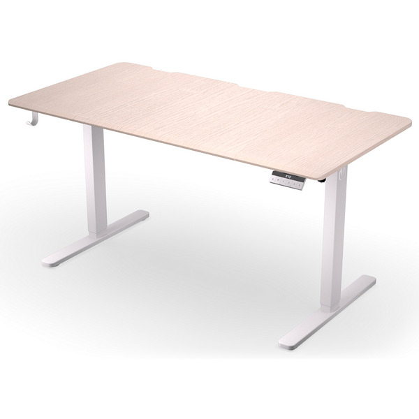 ENDORFY Atlas L Electric, Gaming-Tisch hellbeige/weiß