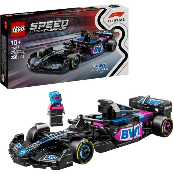 LEGO 77248 Speed Champions BWT Alpine F1 Team A524 Rennauto ...