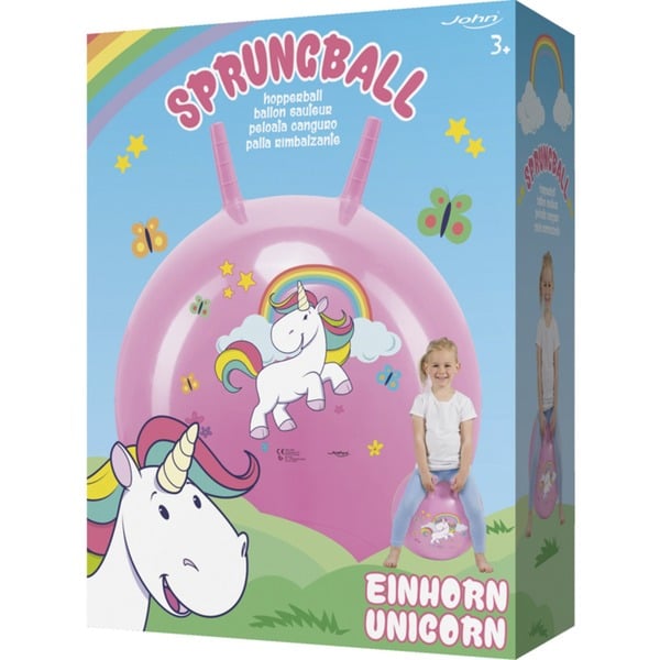 John Sprungball Einhorn Durchmesser 45-50 cm