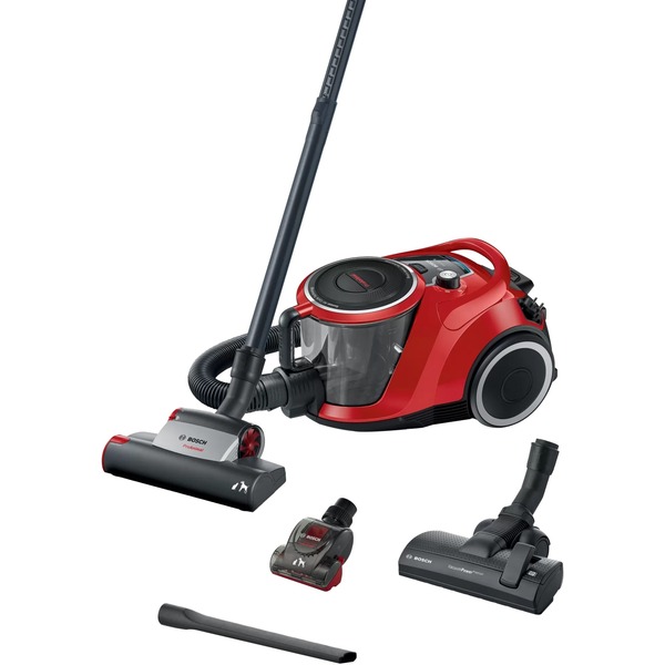 Bosch Home Serie 6 ProAnimal BGC41PET, Bodenstaubsauger rot/schwarz Outlet