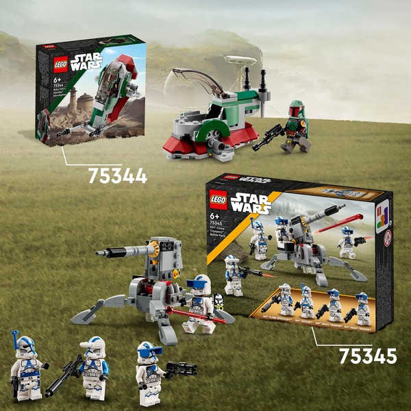 LEGO 75344 Star Wars Boba Fetts Starship - Microfighter ...
