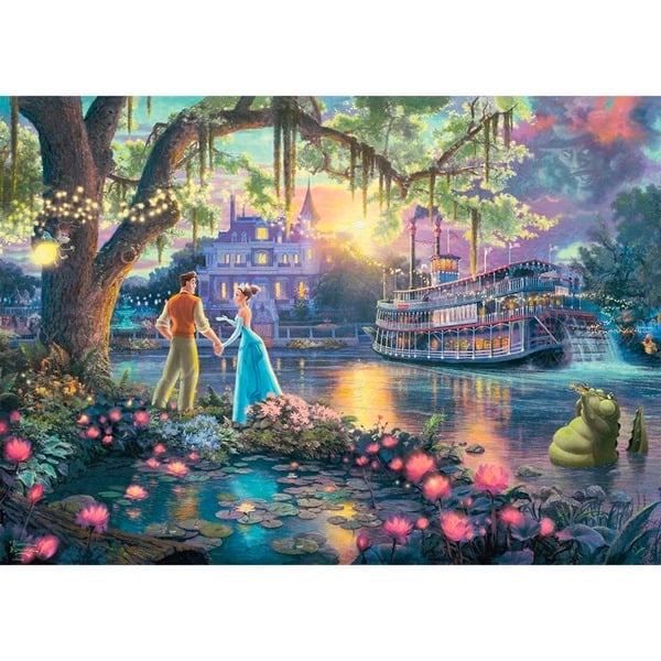 Schmidt Spiele Thomas Kinkade Studios: Disney Dreams Collection - Die Prinzessin und der Frosch ...
